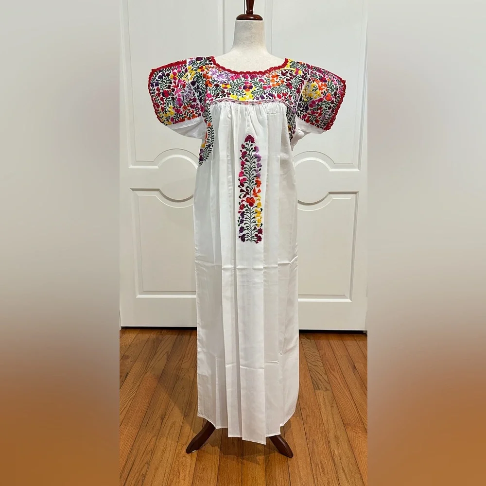 PC # E-2315 | Dresses | San Antonino Maxi Dressoaxaca Mexican Dresshand ...